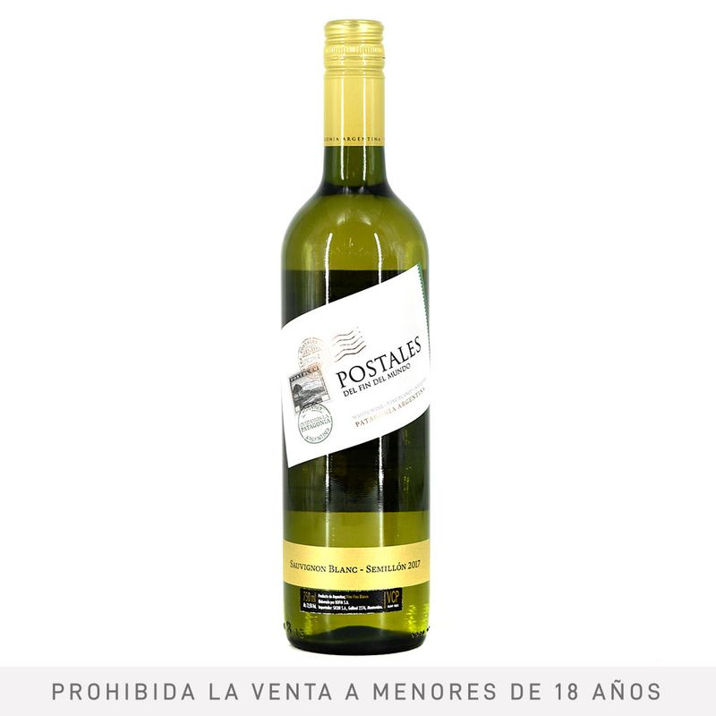 Vino Postales Sauvignon Blanco 750 Ml