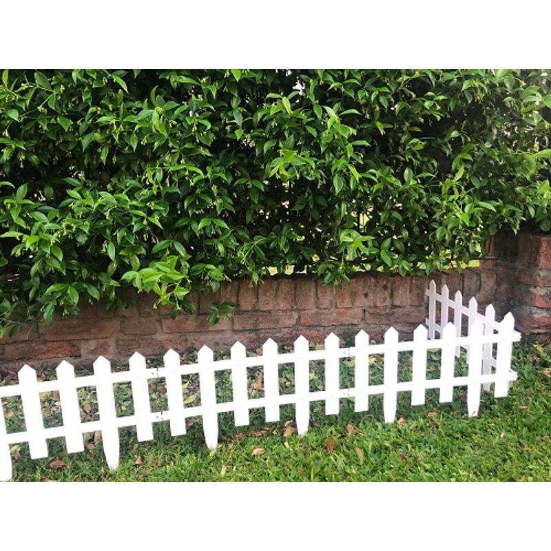 Cerca plástica decorativa para Jardín 50 cm