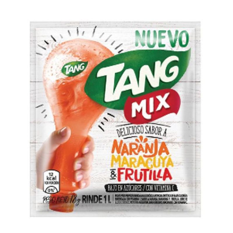 Refresco Tang X 20 Sobres Naranja- Frutilla - Maracuya