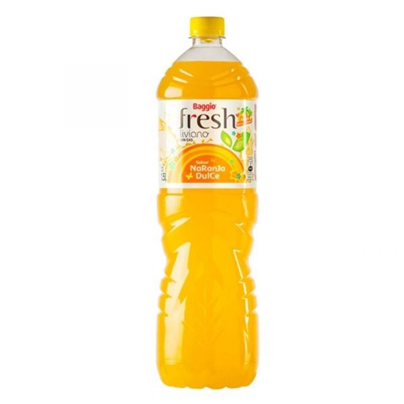 Baggio Fresh Liviano 1 Litro X 8 Naranja Dulce