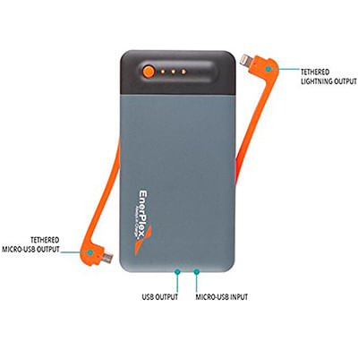 Powerbank enerplex jumpr Stack 9 Lightning Micro Usb Y Usb