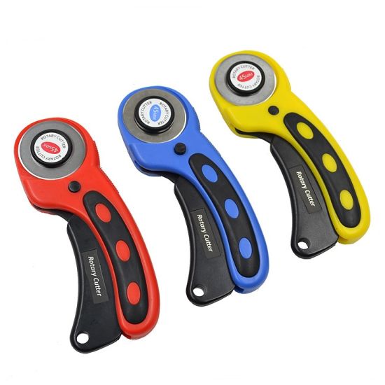 Rotary Cutter o cortador circular para telas 360 grados de 45mms.