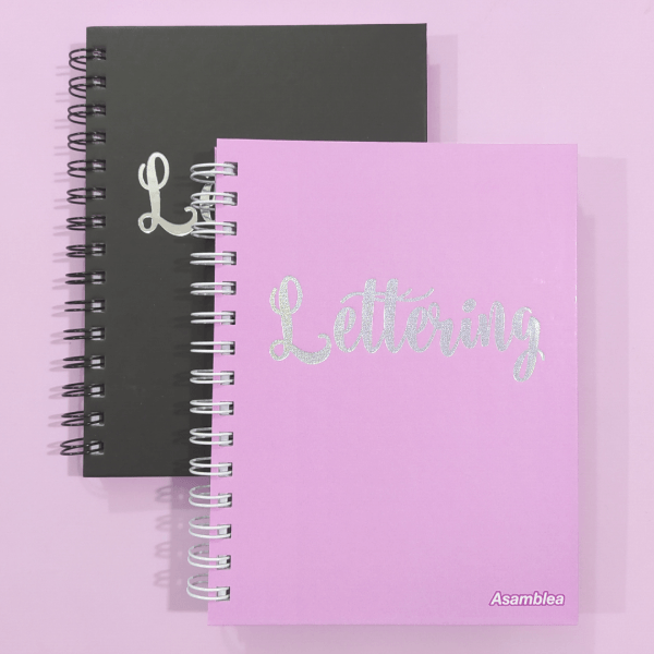 Cuaderno con espiral para Lettering de papel punteado ASAMBLEA *70 hojas
