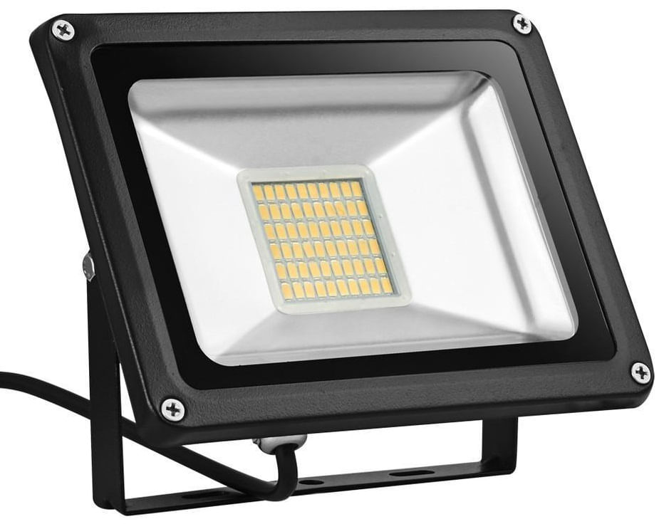Foco Reflector Led 50w 220v Ultra Slim Exterior Eficiencia A