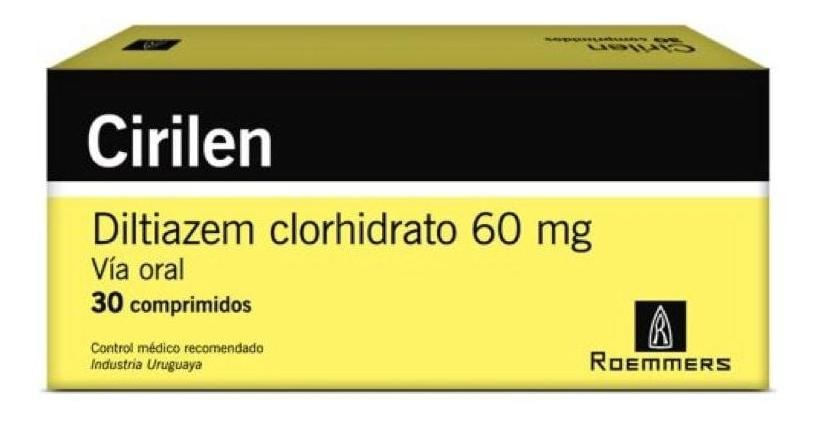 Cirilen 60 Mg 30 Comprimidos