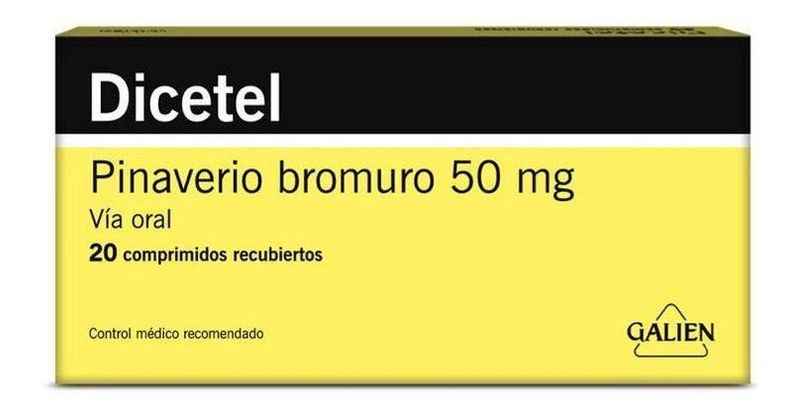 Dicetel 50 Mg 20 Comprimidos