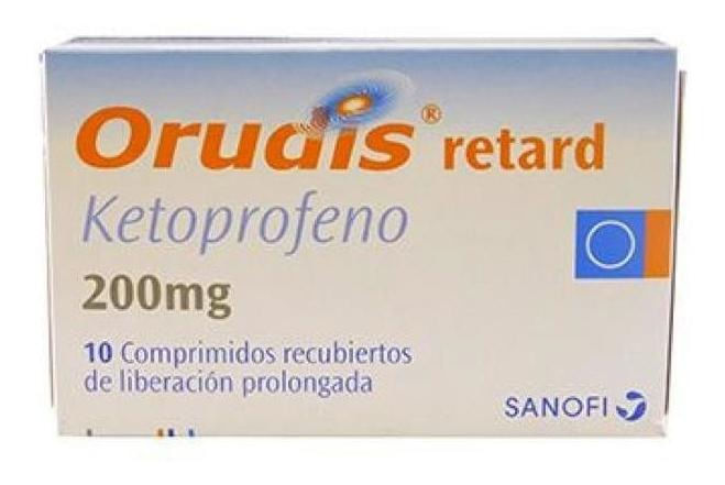 Orudis 200 Mg X 10 Comprimidos | Ketoprofeno