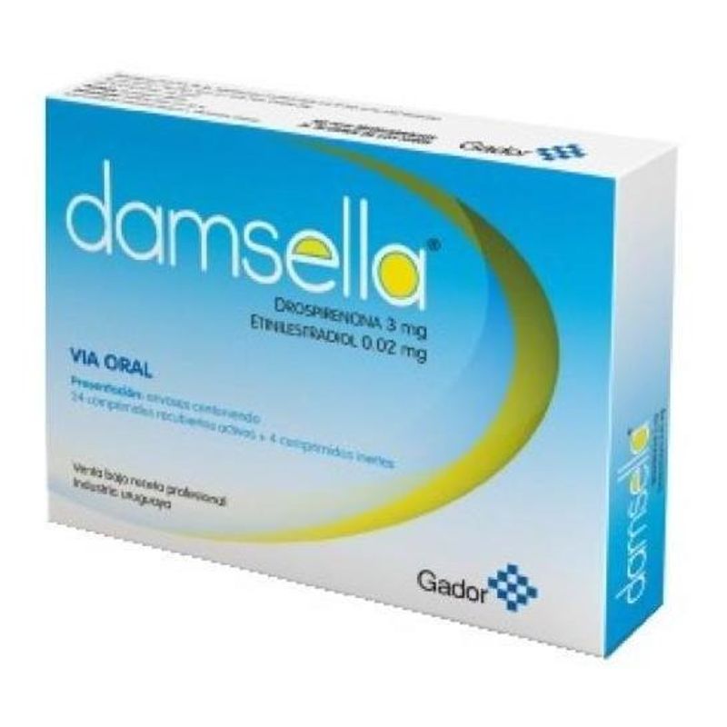 Damsella 28 Comprimidos | Anticonceptivas