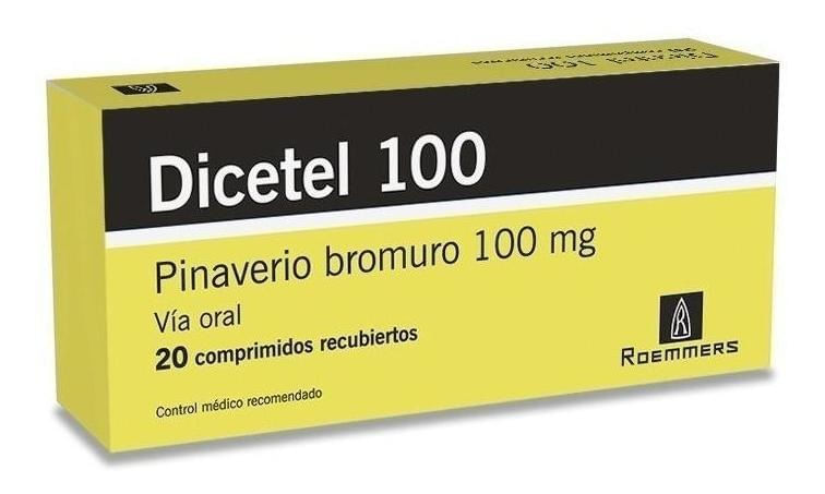 Dicetel 100 Mg X 20 Comprimidos