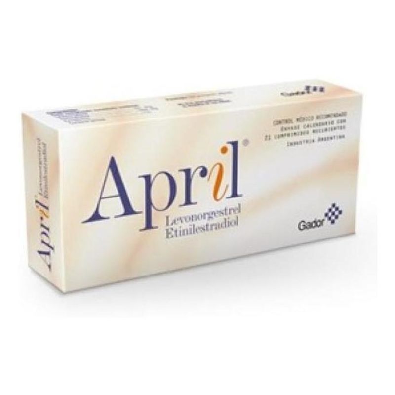 April X 21 Comprimidos