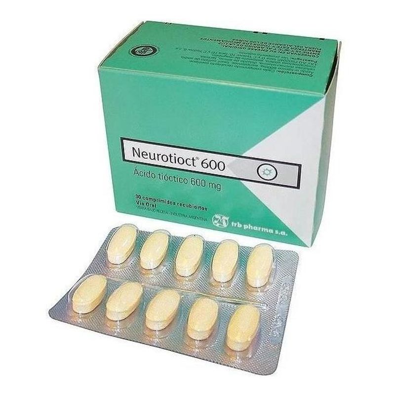 Neurotioct 600 Mg 30 Comp Rec
