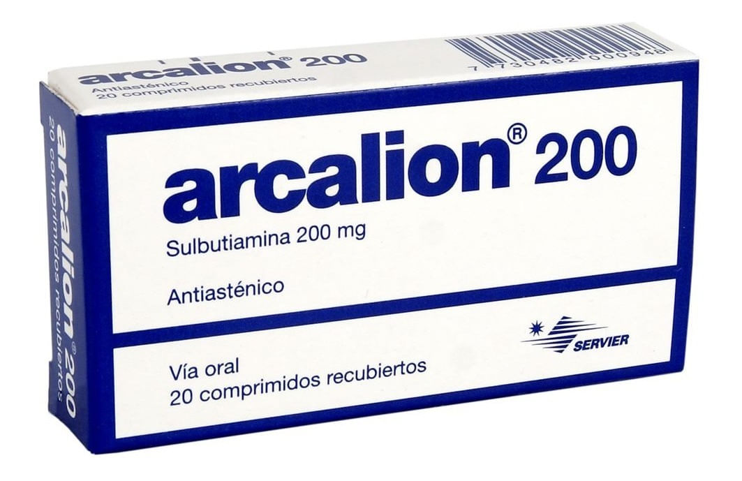 Arcalion 200 Mg 20 Comprimidos
