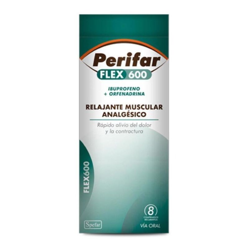 Perifar Flex 600 Mg X 8 Comprimidos