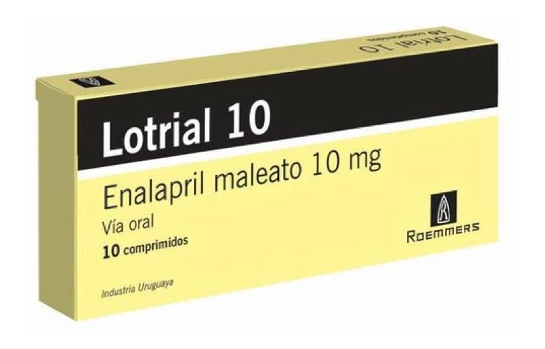 Lotrial 10 Mg 10 Comprimidos