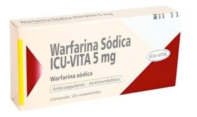 Warfarina 5 Mg 20 Comprimidos Icu Vita