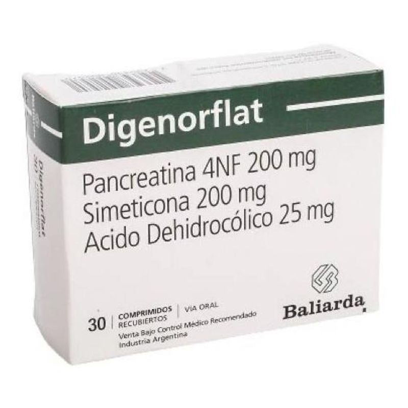 Digenorflat 30 Comprimidos