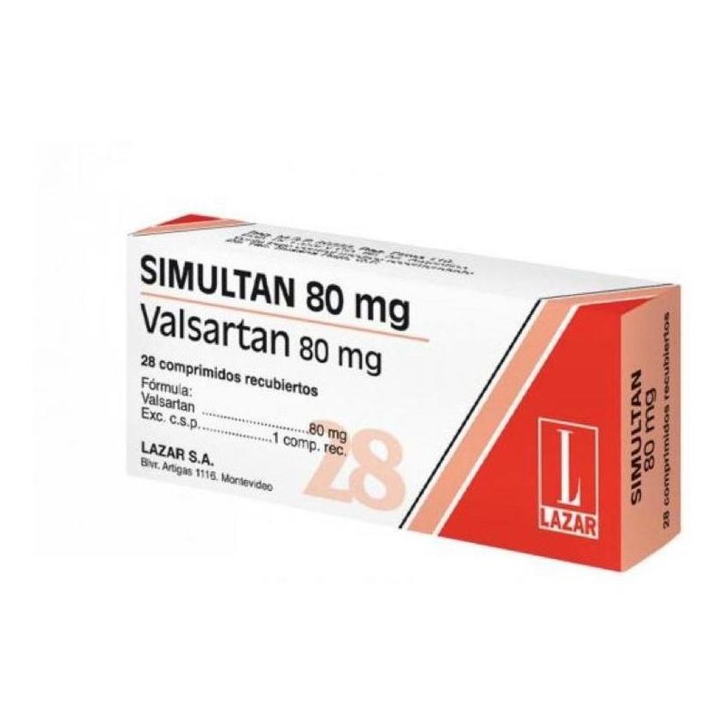 Simultan 80 Mg 28 Comprimidos