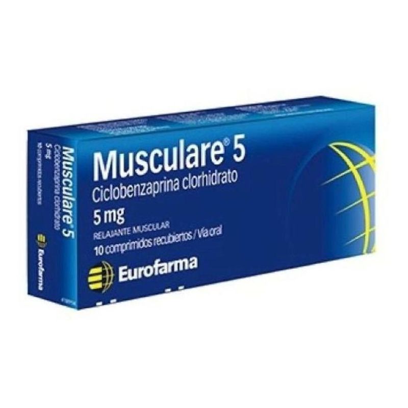 Musculare 5 Mg 10 Comprimidos Rec