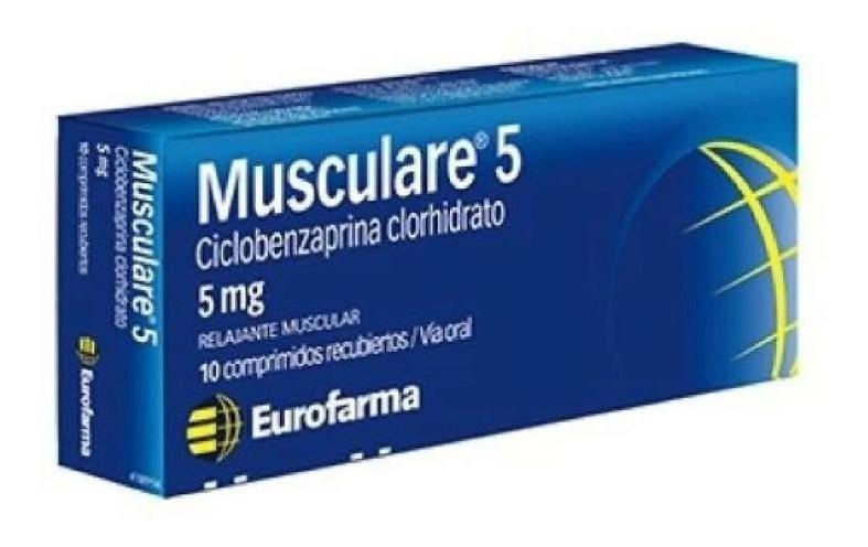 Musculare 5 Mg 10 Comprimidos Rec