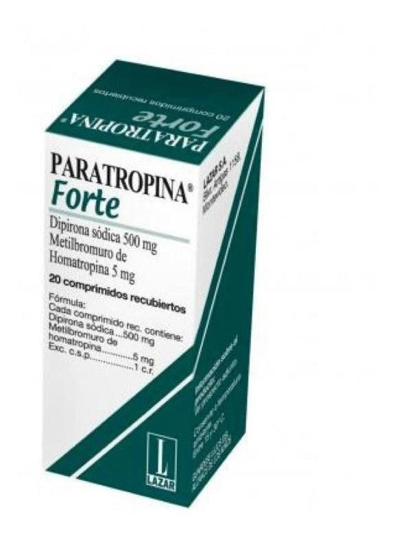 Paratropina Forte 20 Comprimidos