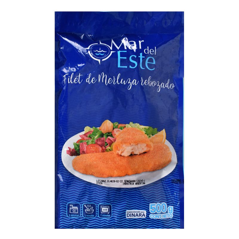 Filet De Merluza Rebozado Mar Del Este 500 G