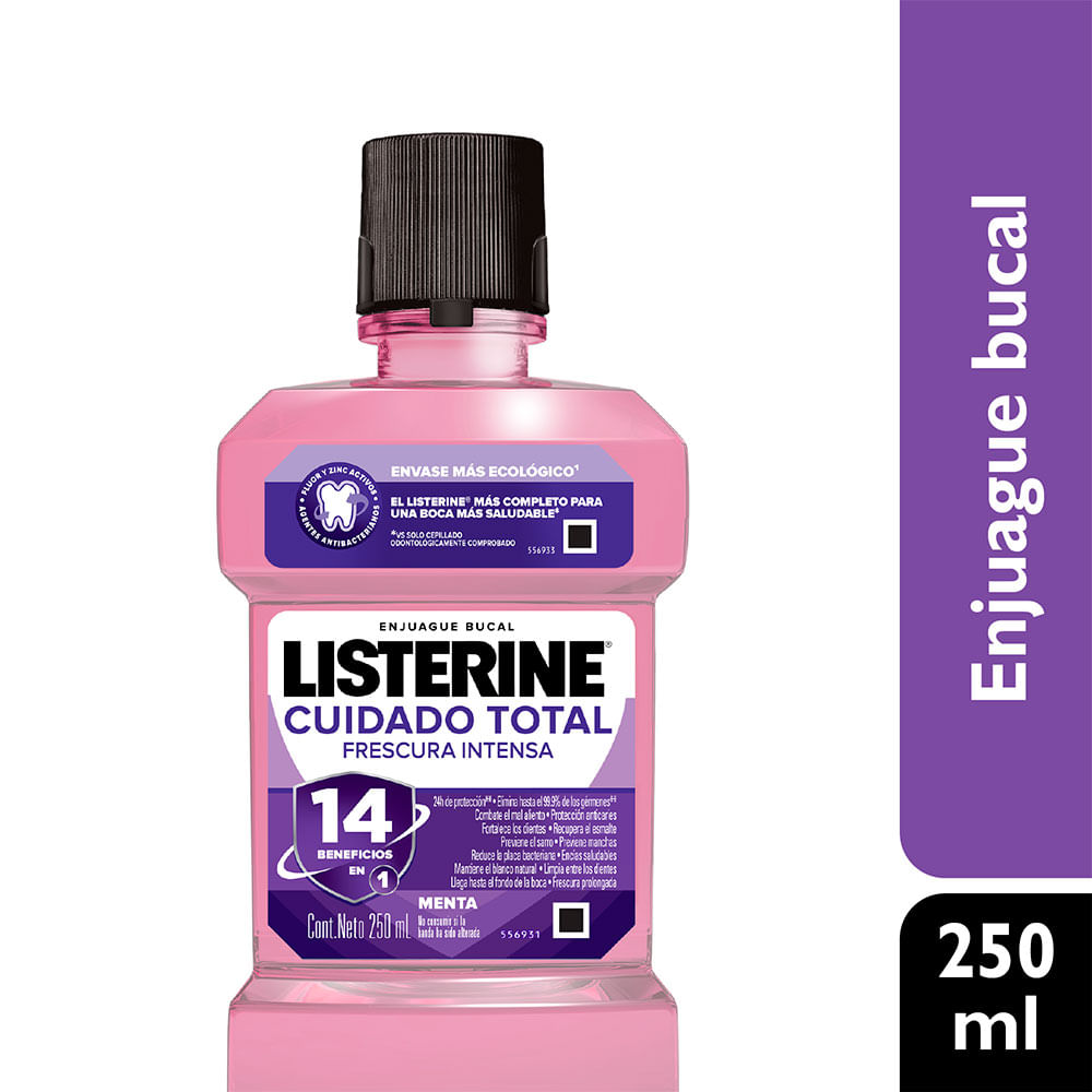 Enjuague Bucal Listerine Cuidado Total 250 Ml Enjuague Bucal Listerine Cuidado Total 250 Ml