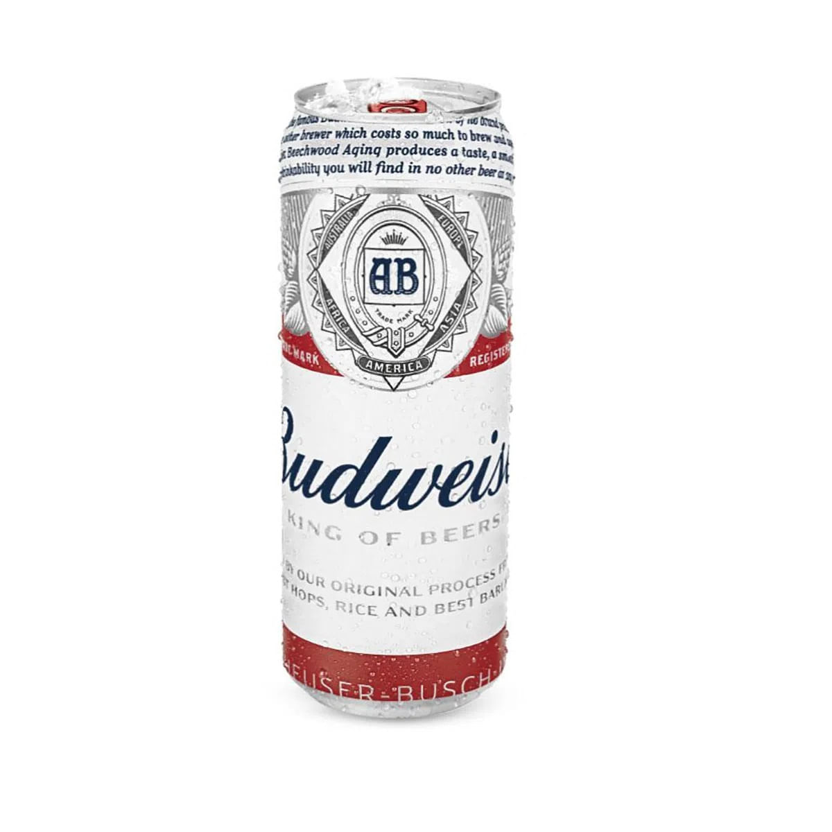 Pack X6 Cerveza Budweiser Lata 410cc