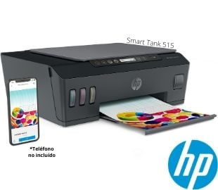 IMPRESORA HP SMART TANK 515 1TJ09A#AKY INALAMBRICA