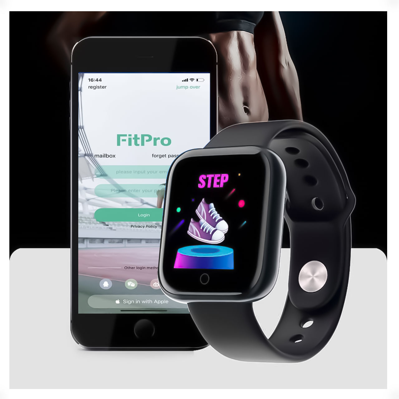 Combo Reloj Inteligente D20 + Ficha Cargador