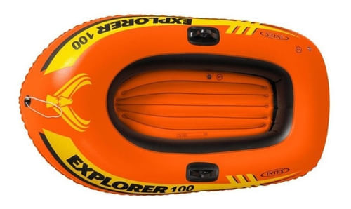 Bote Inflable Explorer 100 / 1 Persona Intex, Acuarela Bote Inflable Explorer 100 / 1 Persona Intex, Acuarela