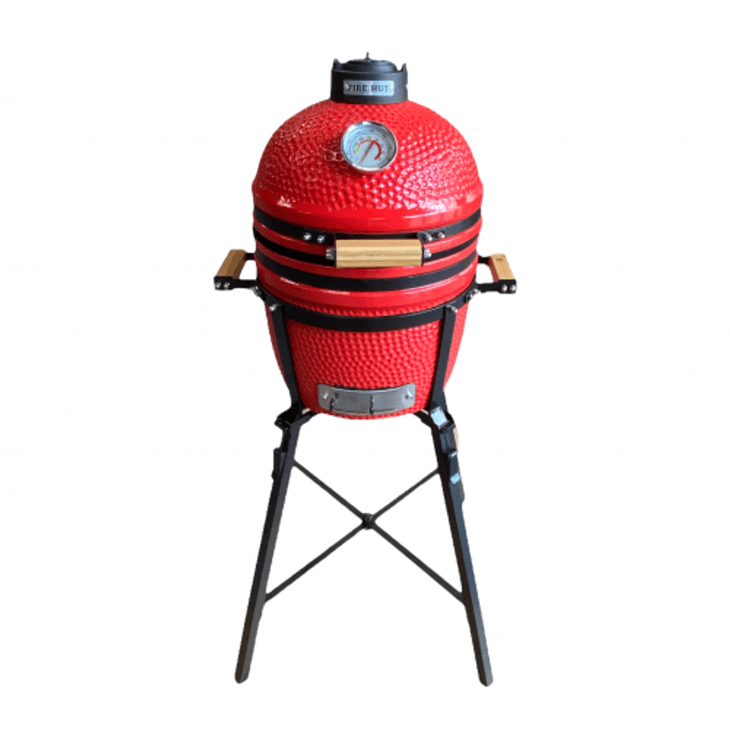 Kamado Fire Hut pack con accesorios de obsequio de 15"