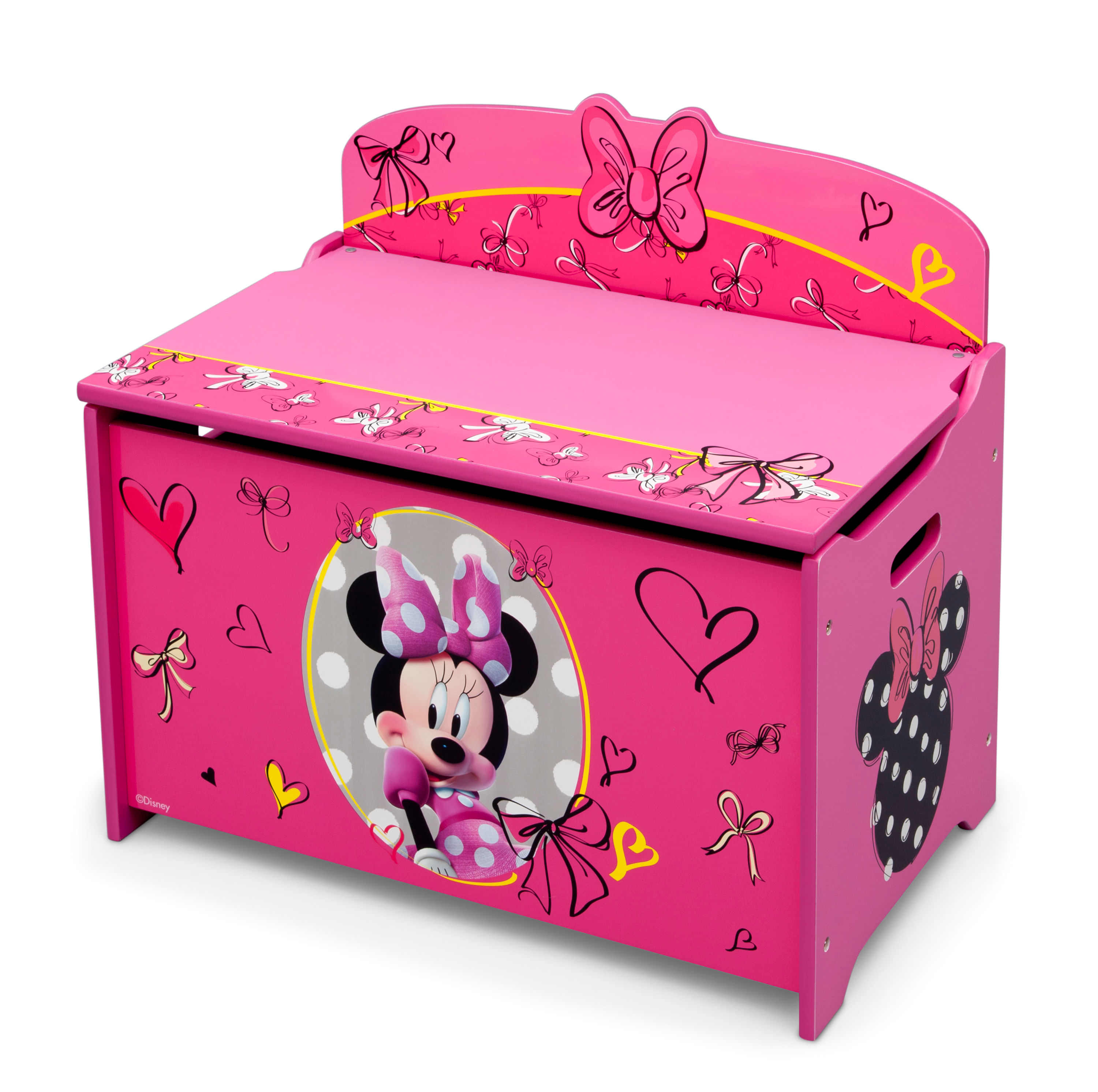 Caja para juguetes Minnie Mouse Disney Deluxe