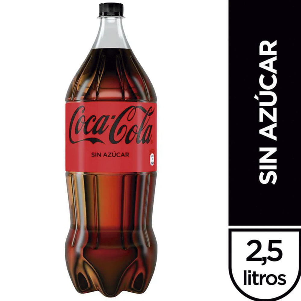 Refresco Coca Cola Sin Azucar 2.5 L