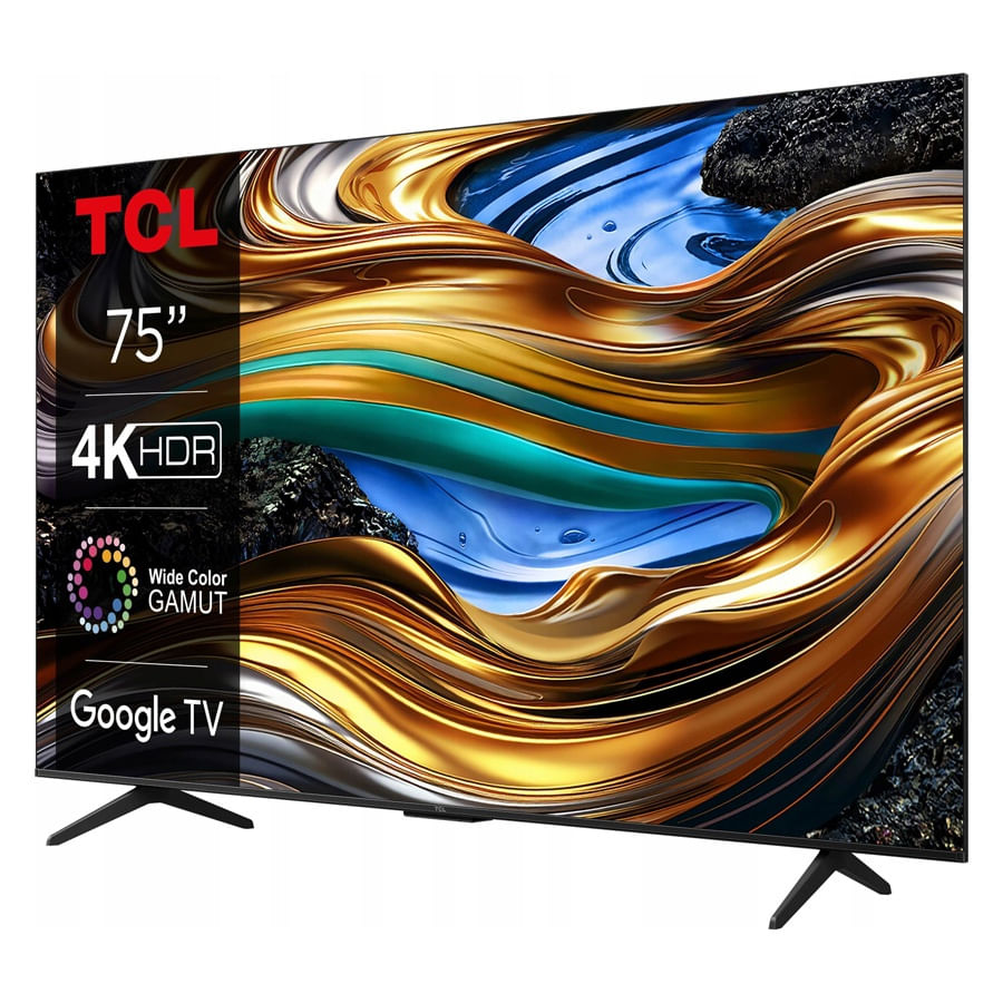 Televisor LED Smart TV TCL 75P755 75'' 4K UHD AiPQ Google TV