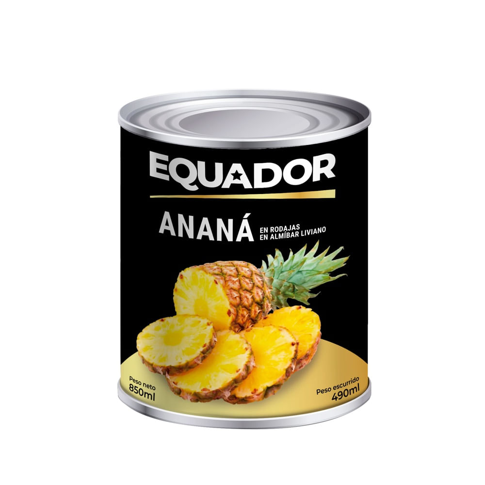 Anana En Almibar Equador 825 G