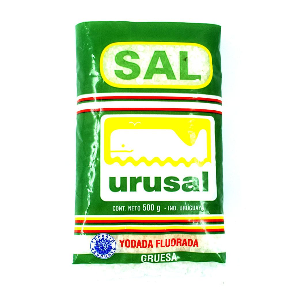 Sal Gruesa Urusal Yodada Fluorada 500 G