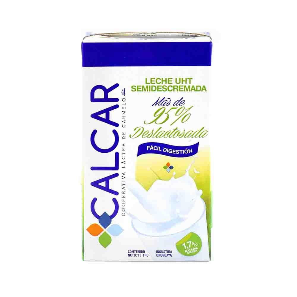 Leche Semi Desc Deslactosada Calcar Uht 1 L
