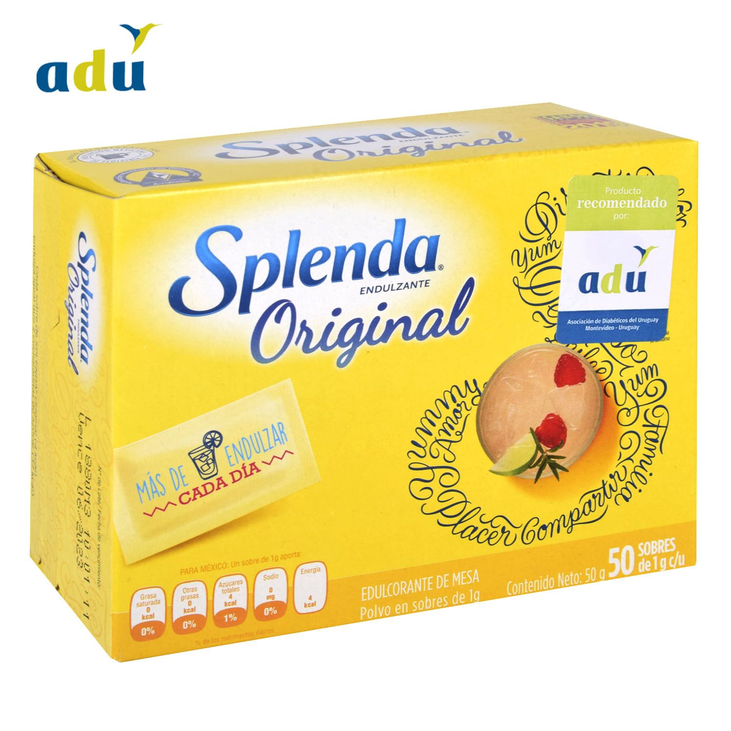 Edulcorante Splenda Stick 50 U