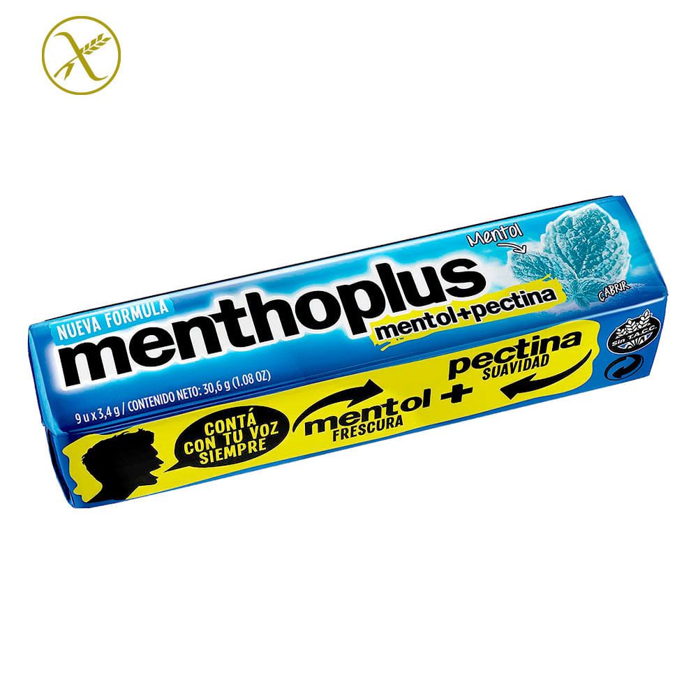 Pastillas Mentho Plus Mentol 30.60 G