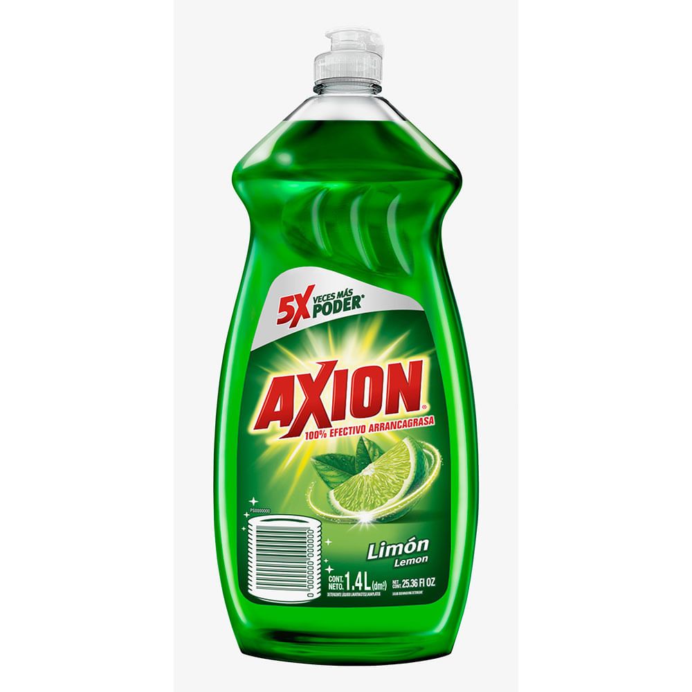 Detergente Axion Limón 1350 Ml