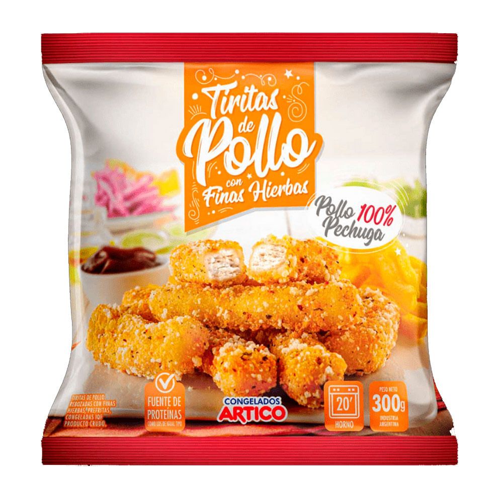 Tiritas De Pollo Artico 300 G