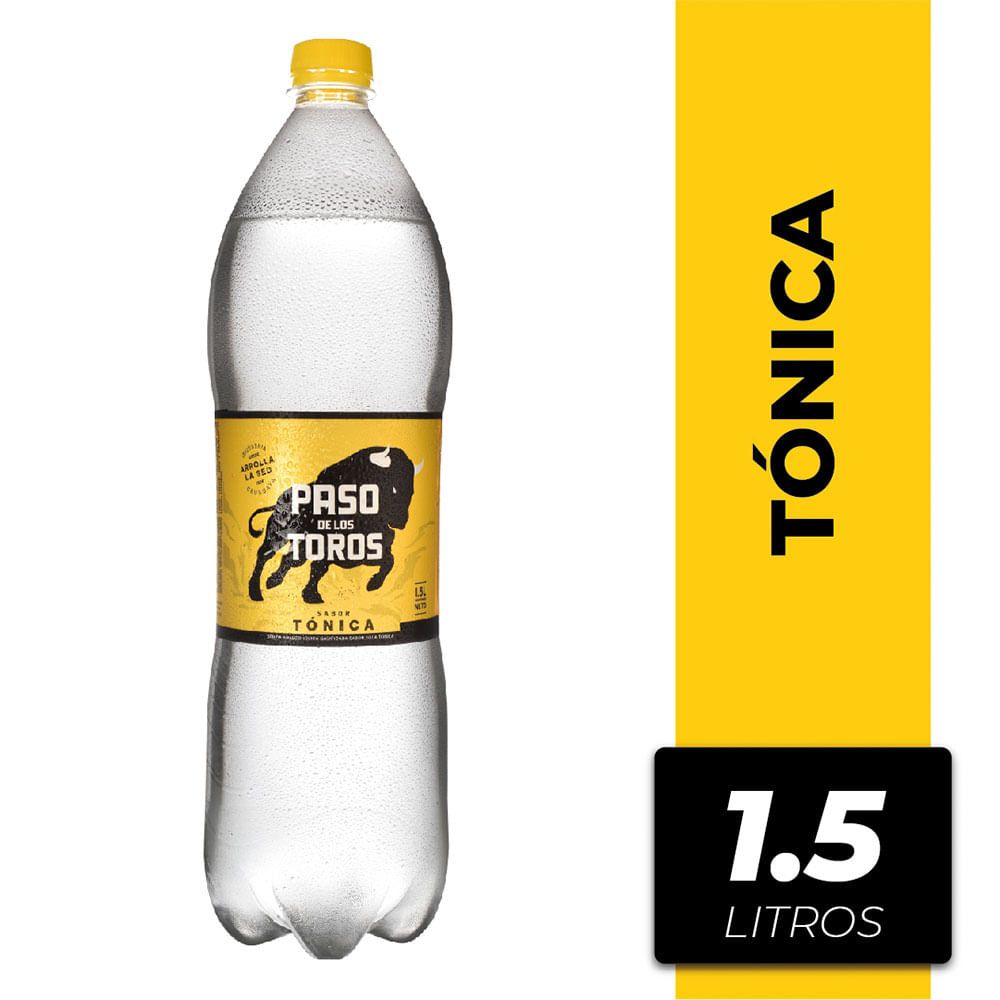 Refresco Agua Tonica Paso De Los Toros No Retornable 1.5 L