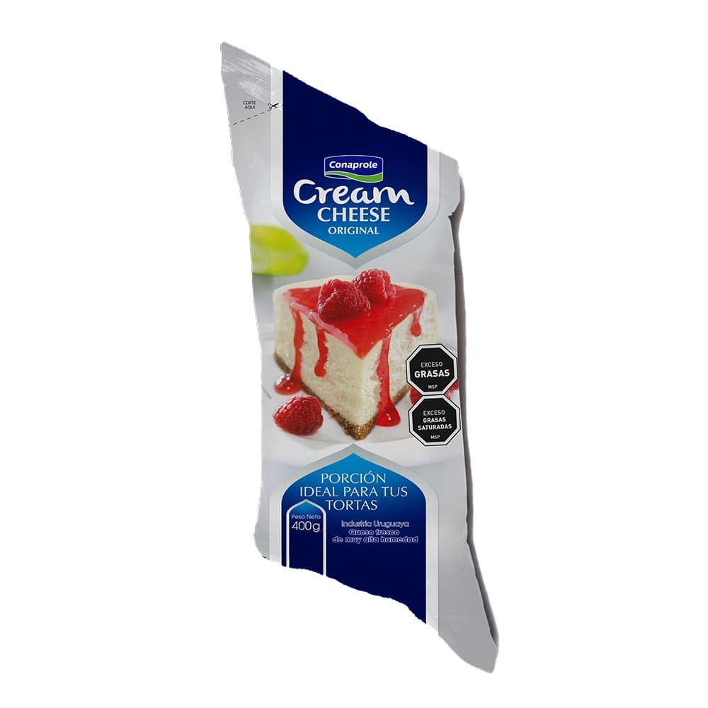 Queso Cream Cheese Conaprole Sachet 400 G